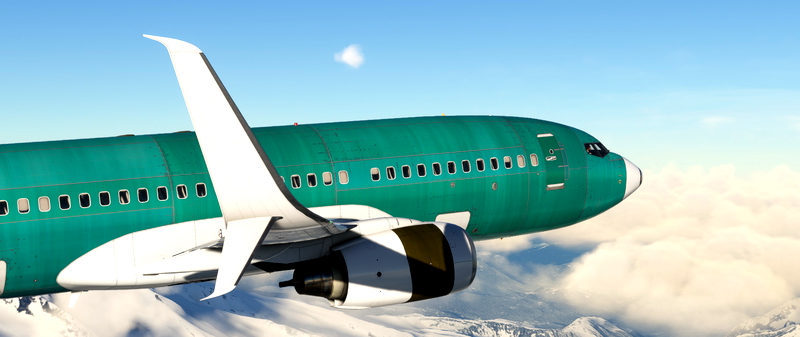 737-700 Factory Rollout livery SSW for Microsoft Flight Simulator | MSFS