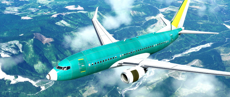 737-700 Factory Rollout livery SSW for Microsoft Flight Simulator | MSFS