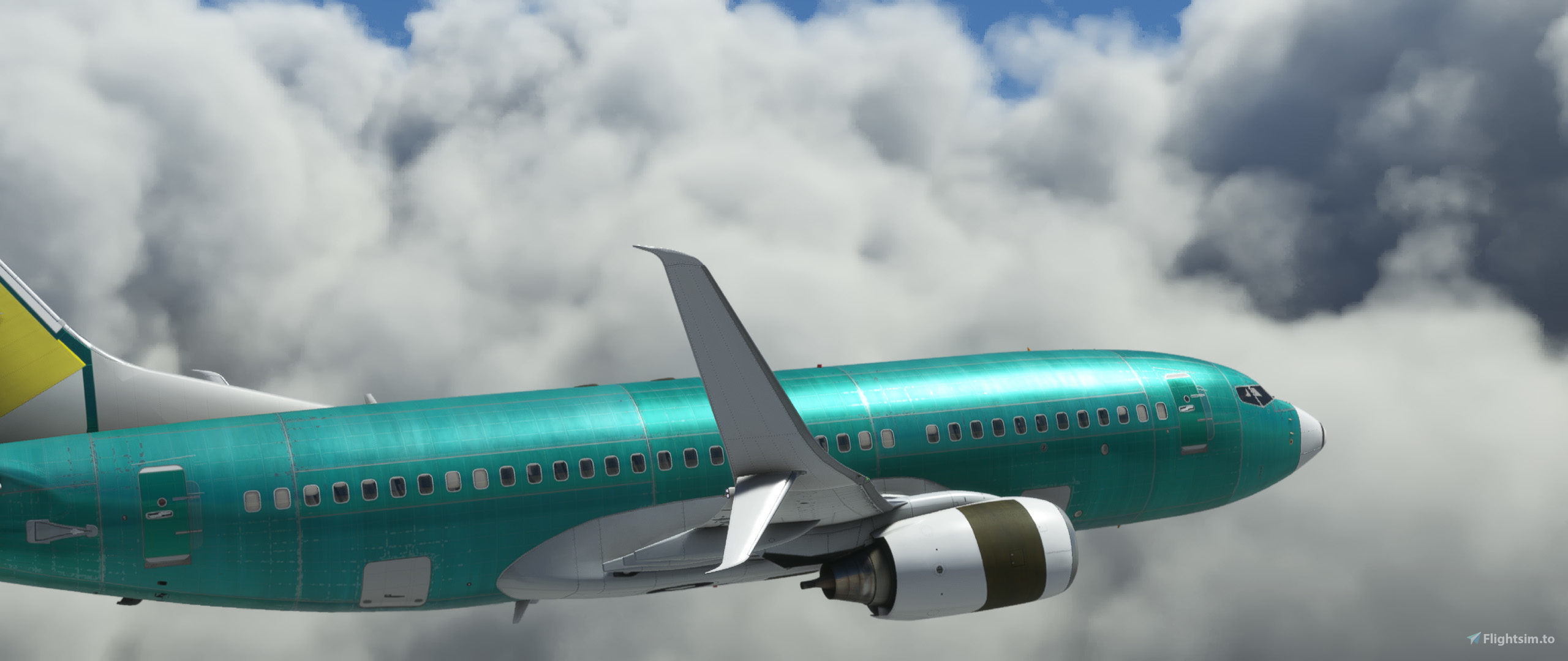 737-700 Factory Rollout livery SSW für Microsoft Flight Simulator | MSFS