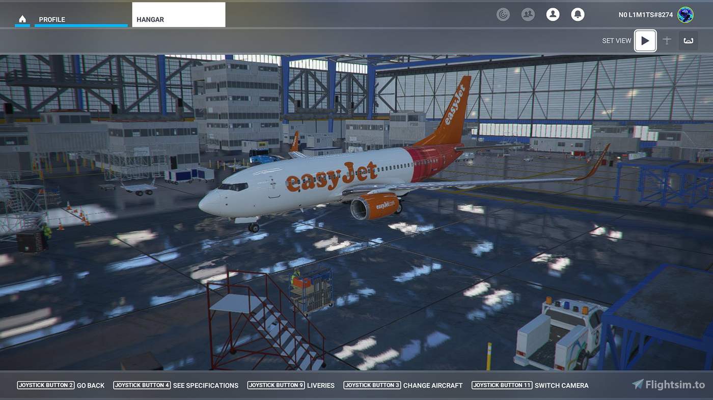 737-700BW easyjet G-EZBF for Microsoft Flight Simulator | MSFS