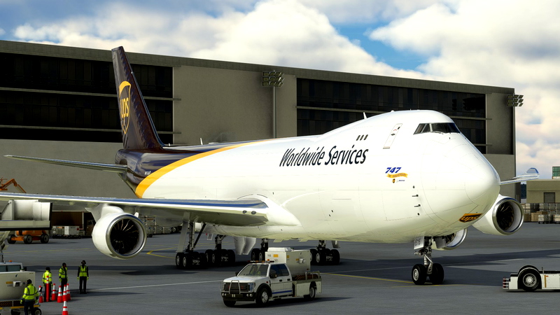 747-8F UPS N616UP "747 50th Anniversary" [Salty] for Microsoft Flight ...