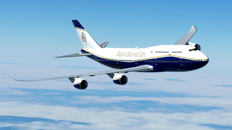 747-8i Boeing Business Jets for Microsoft Flight Simulator | MSFS