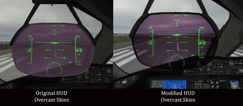 787-10 HUD Glass Fix for Microsoft Flight Simulator | MSFS