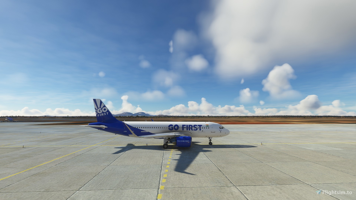 [8K] [A320neo] Go First VT-WJQ for Microsoft Flight Simulator | MSFS