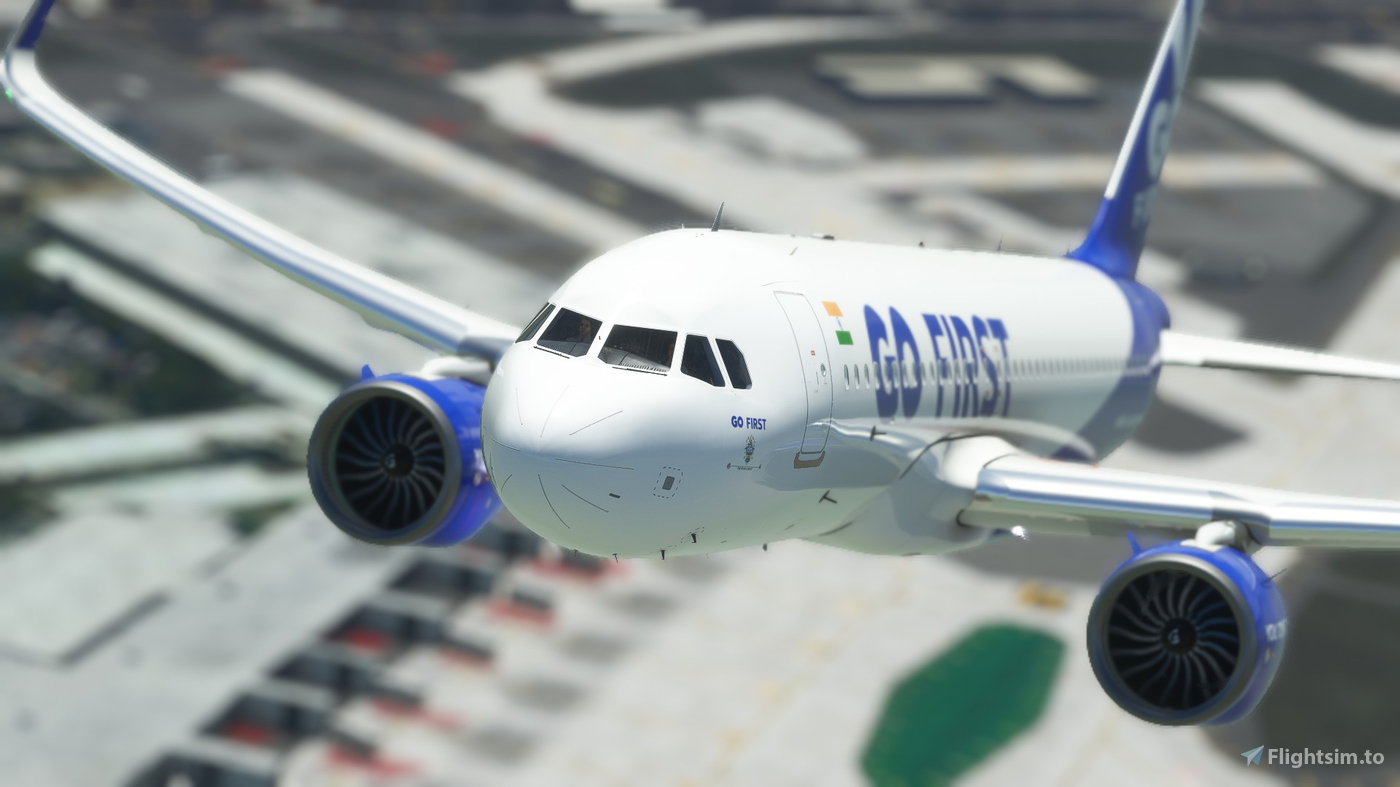 [8K] [A32NX] Go First VT-WJQ for Microsoft Flight Simulator | MSFS