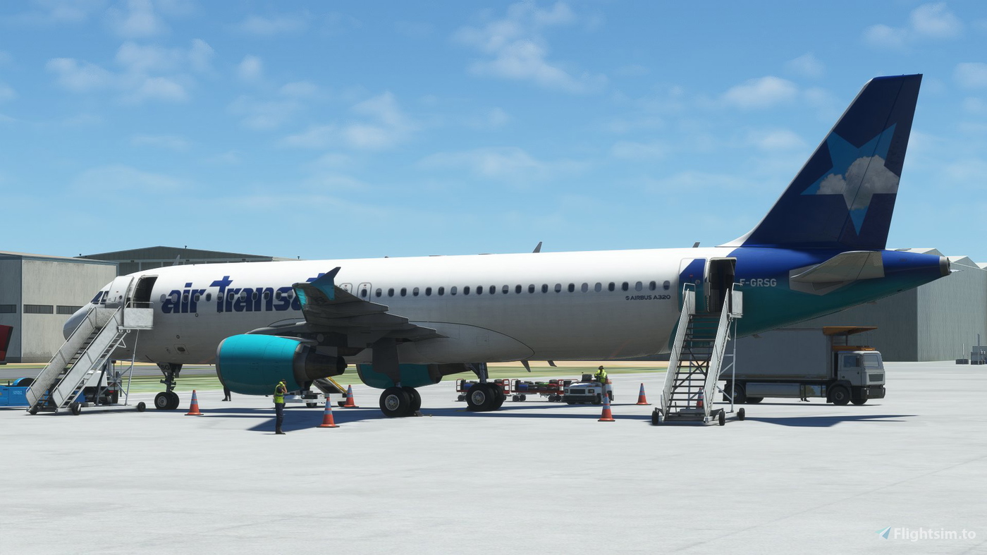 [8K] Air Transat F-GRSG Fenix A320 Livery for Microsoft Flight ...
