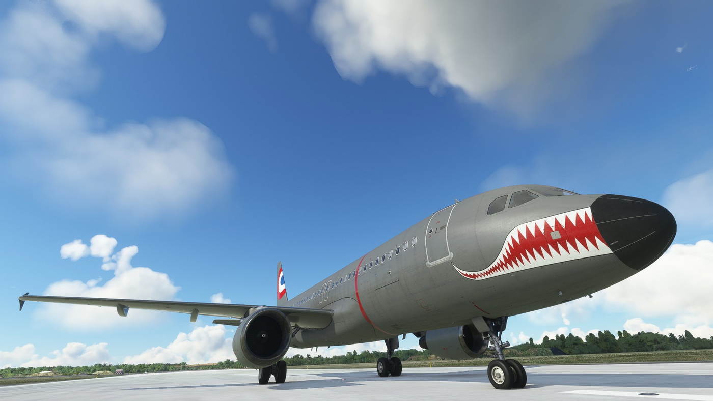 [8K] Fénix A320 - Livrée Grey Shark for Microsoft Flight Simulator | MSFS