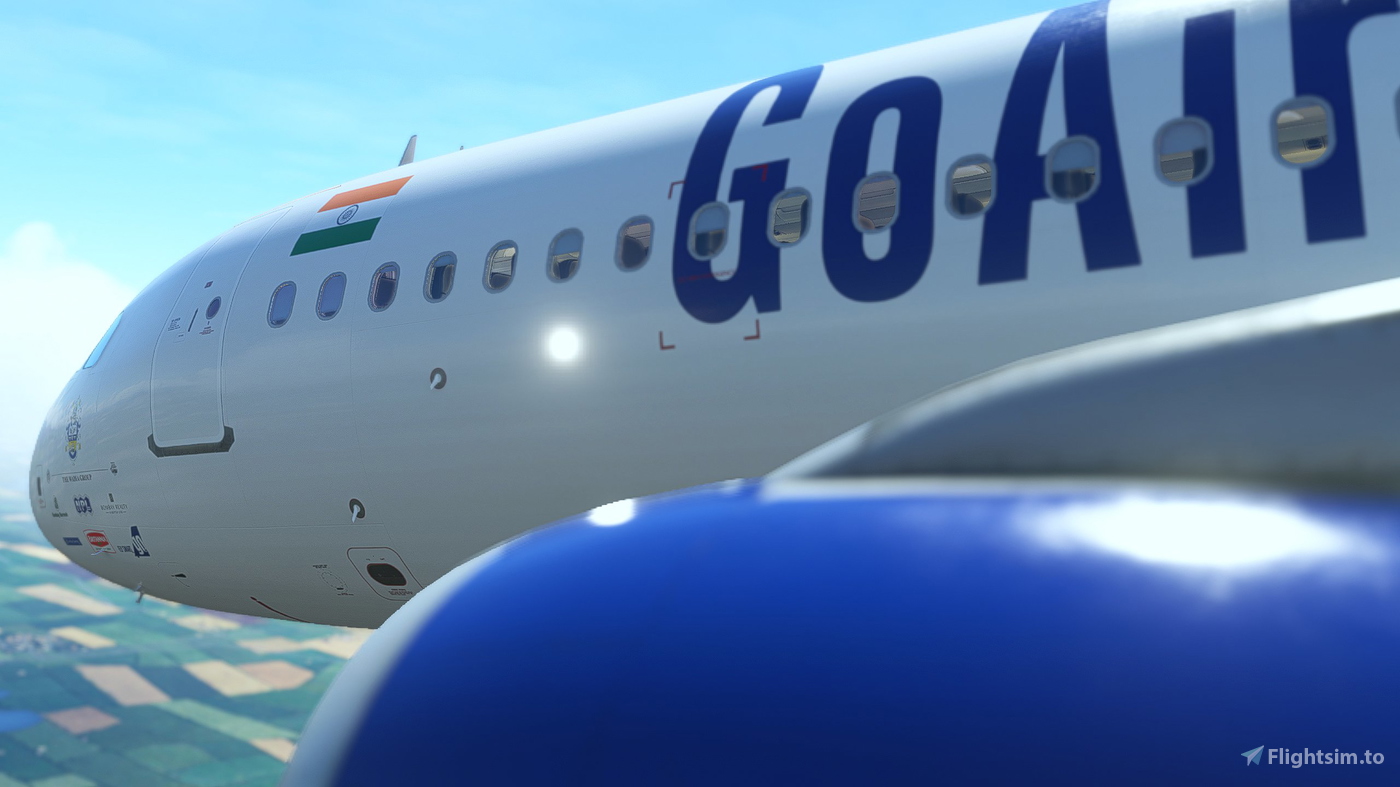 [8K] GoAir Airlines for Microsoft Flight Simulator | MSFS