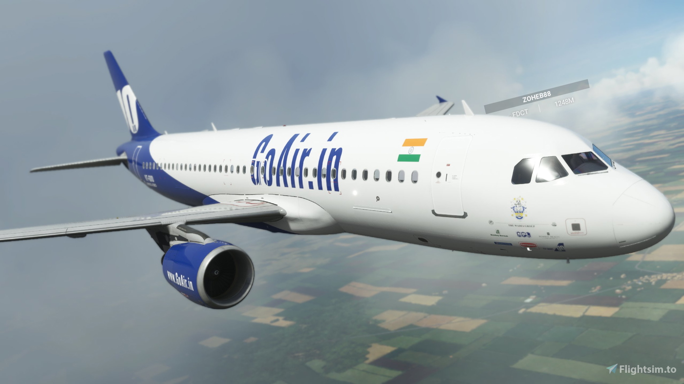 [8K] GoAir Airlines for Microsoft Flight Simulator | MSFS