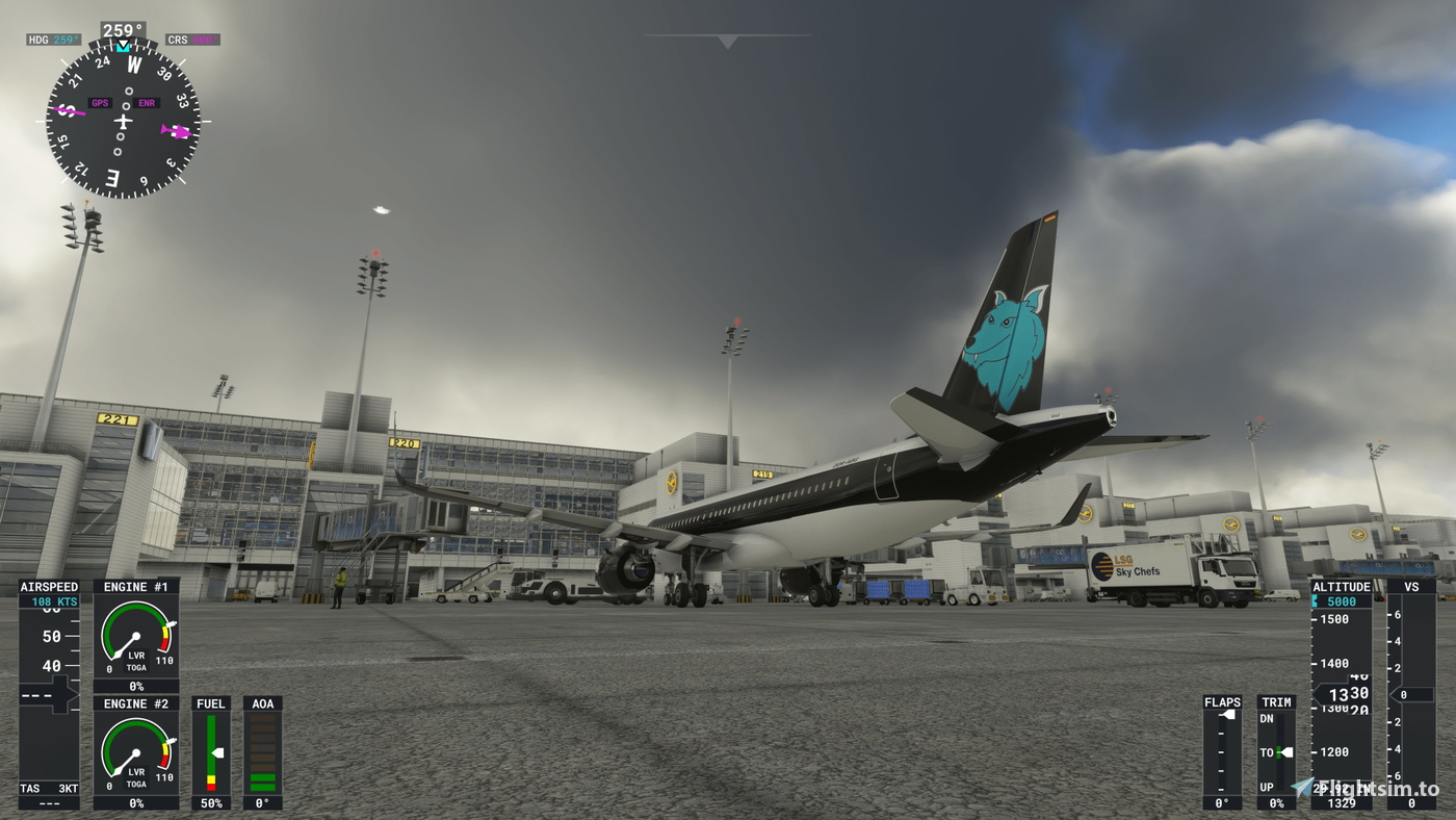 A320 Snow Wolf Europe for Microsoft Flight Simulator | MSFS