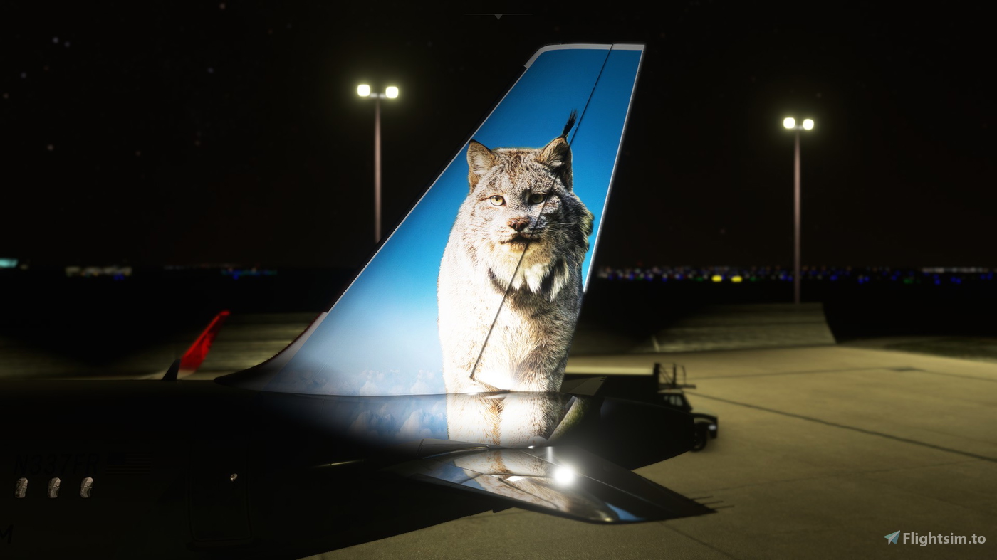A32NX Frontier Airlines(Hunter The Bobcat)[N337FR]8K for Microsoft ...