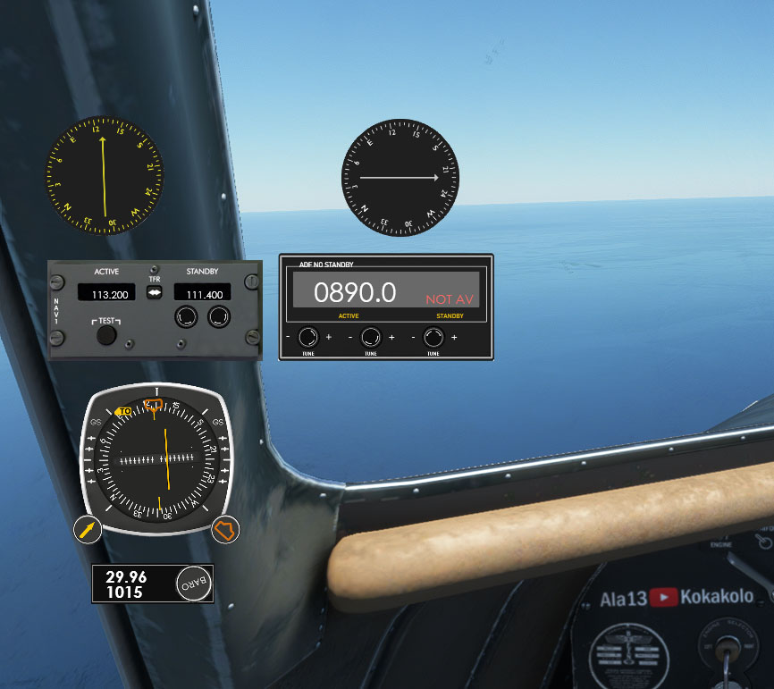 AAO B247D Navigation / Oil Qty / Fuel consumption / Generator / Air ...