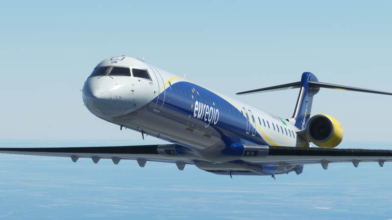 Aerosoft CRJ 900/1000 Liveries for Microsoft Flight Simulator | MSFS