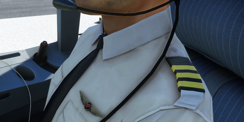 Air Canada shirt for both male and female copilot. for Microsoft Flight ...