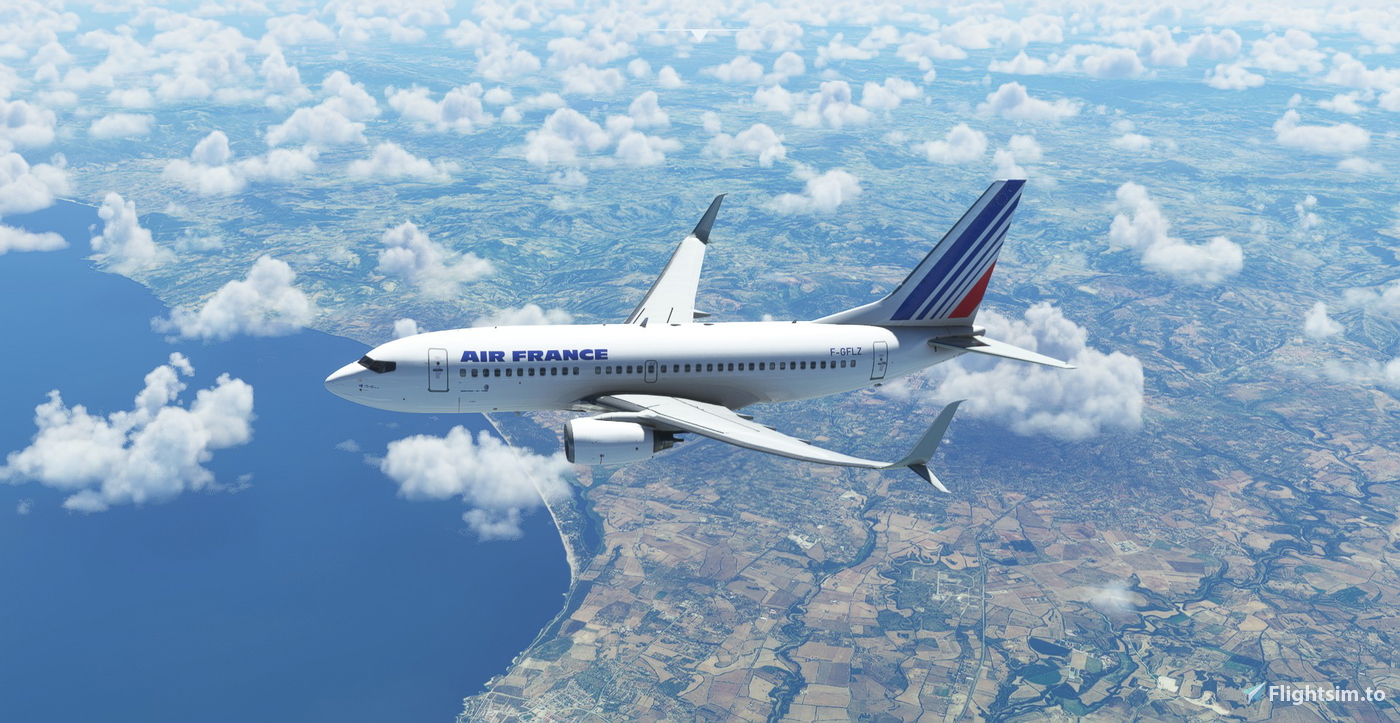 Flightsim.to - Activités - Update - Air France "1990 livery" PMDG B737 ...