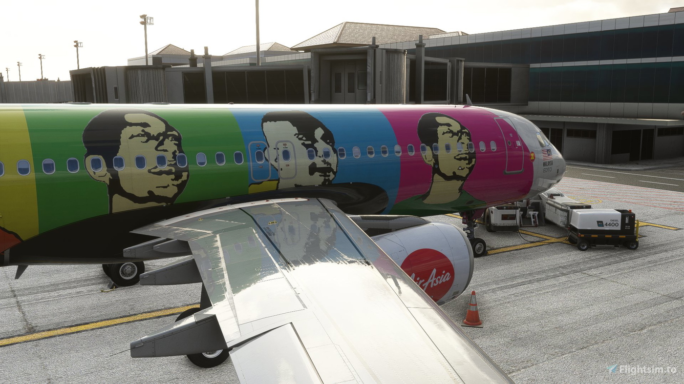 AirAsia 9M-AFD for Microsoft Flight Simulator | MSFS