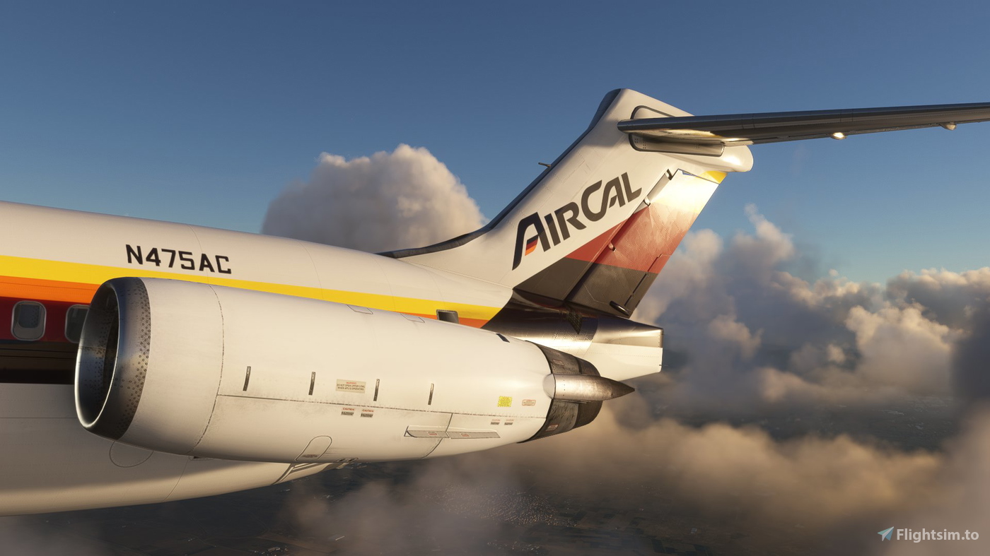 AirCal Fly the Maddog X MD80 - 8K for Microsoft Flight Simulator | MSFS