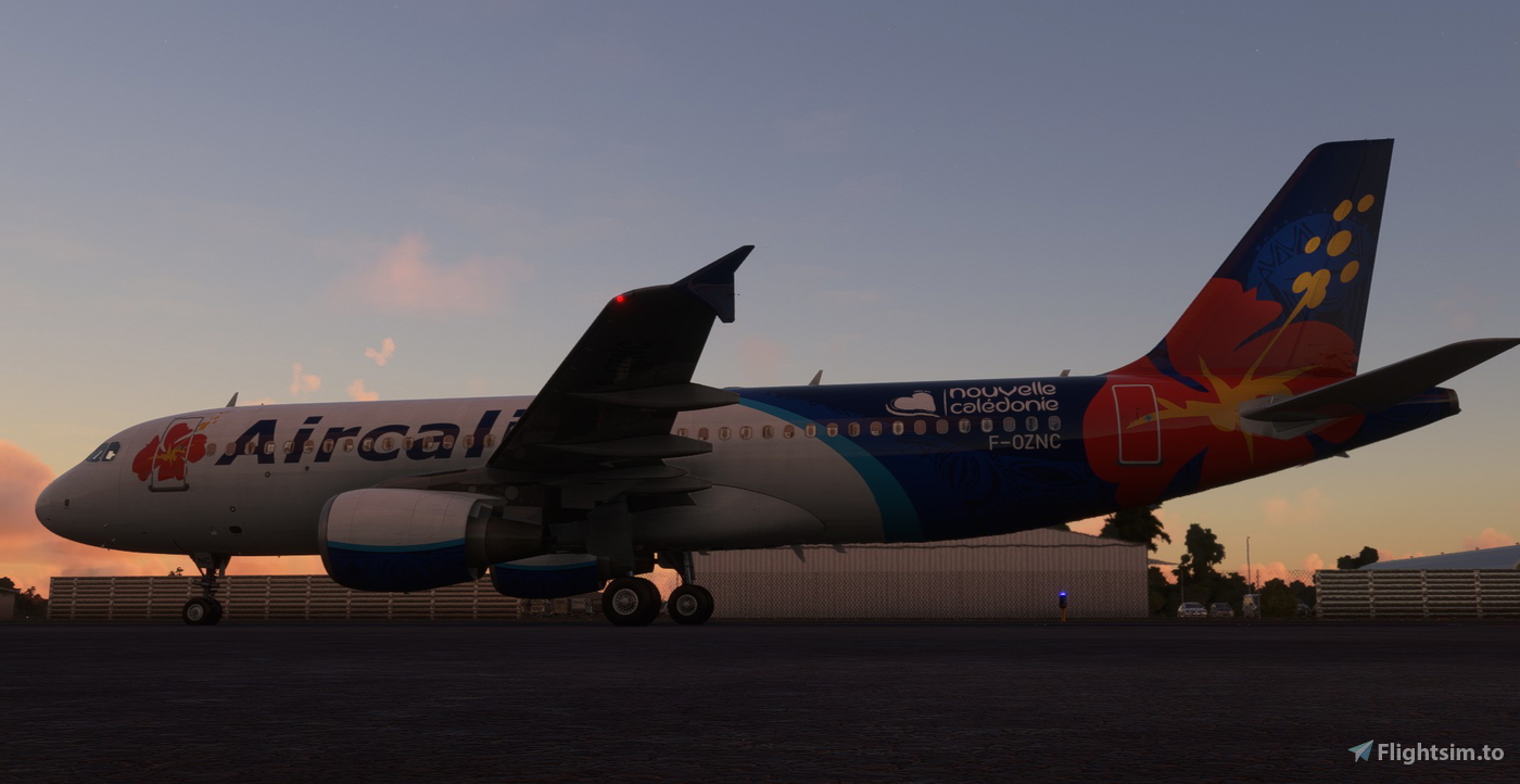 Aircalin / Air Calin "F-OZNC" Fenix A320 Ceo for Microsoft Flight ...