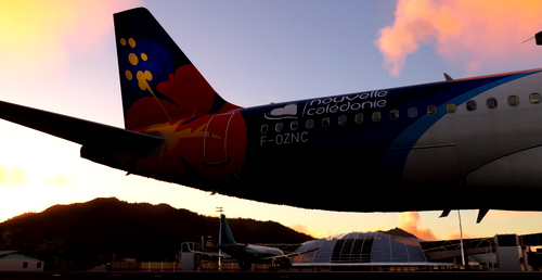 Aircalin / Air Calin "F-OZNC" Fenix A320 Ceo » Microsoft Flight Simulator