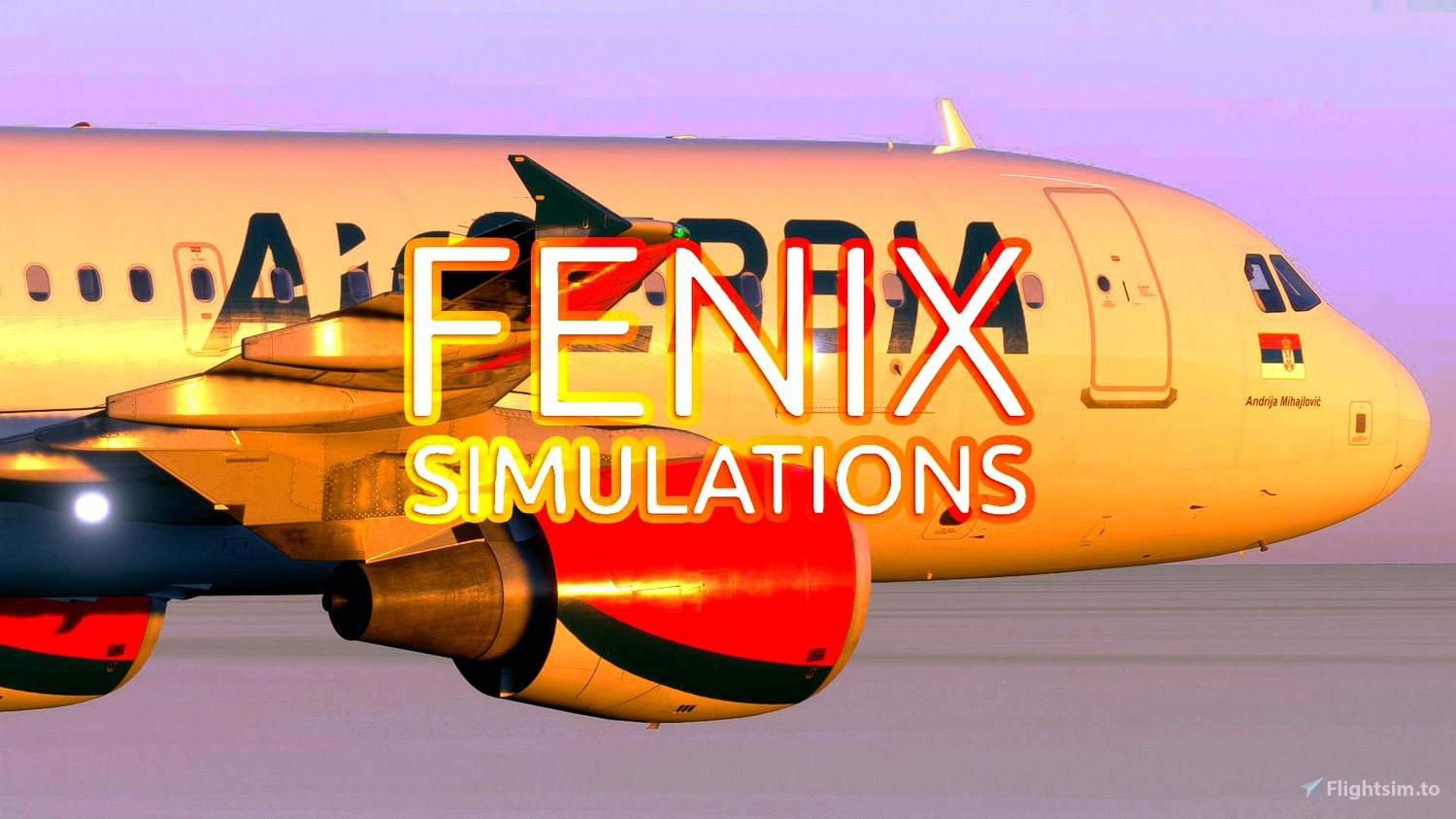 Fenix Simulations A320 Liveries for Microsoft Flight Simulator | MSFS ...