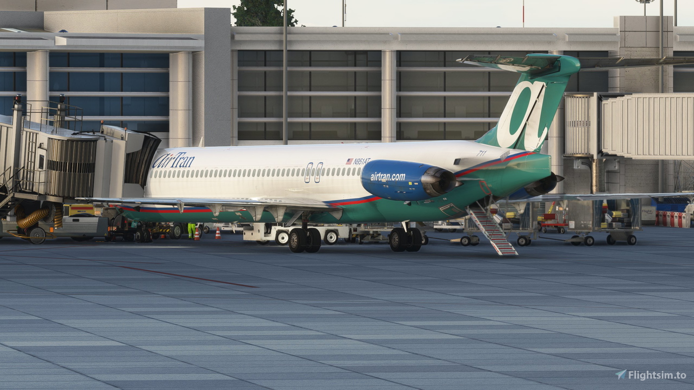 AirTran [8K] - Fly The Maddog X for Microsoft Flight Simulator | MSFS