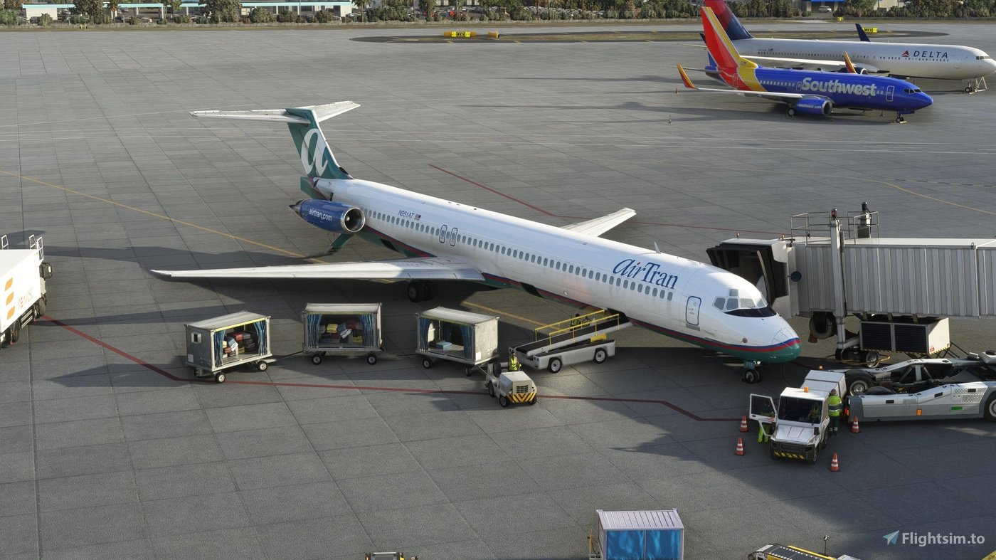 AirTran [8K] - Fly The Maddog X for Microsoft Flight Simulator | MSFS