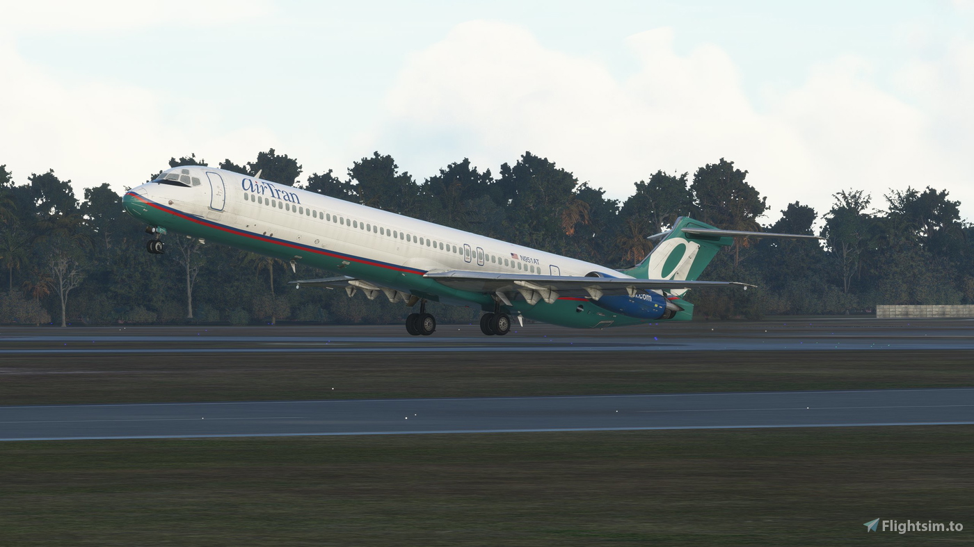 AirTran [8K] - Fly The Maddog X for Microsoft Flight Simulator | MSFS