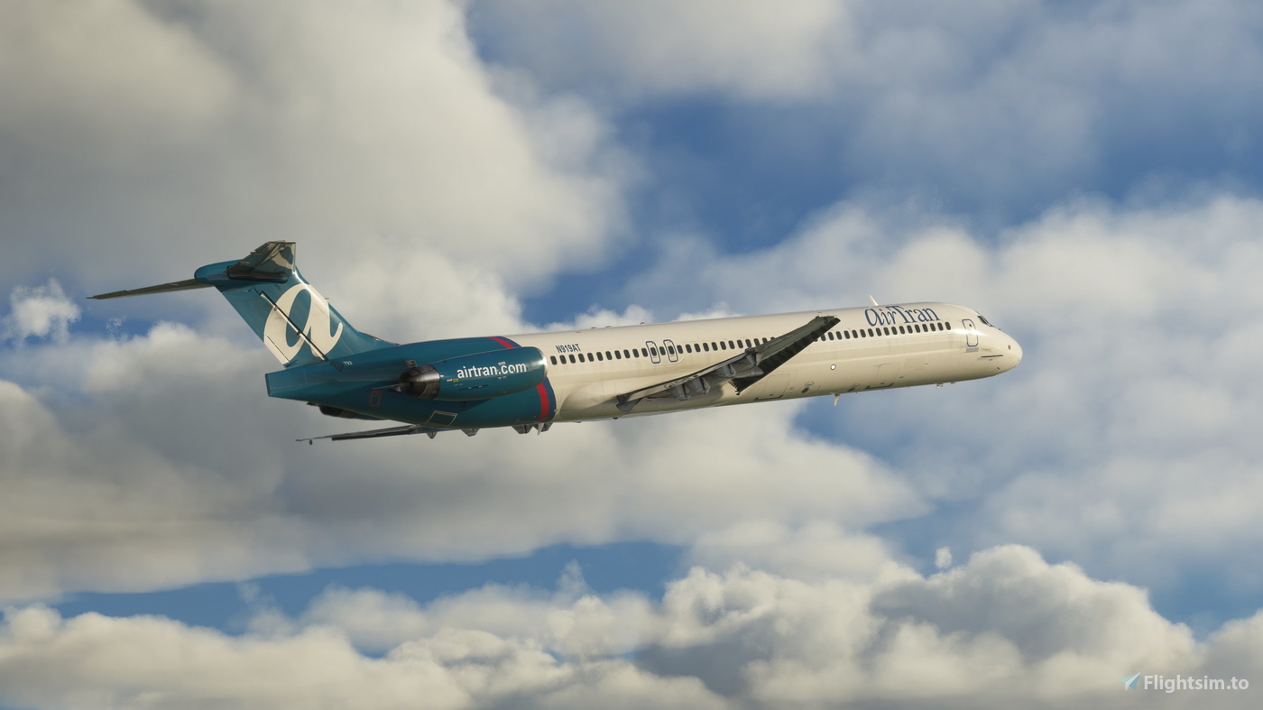AirTran (Old Colors) [8K] - Fly The Maddog X for Microsoft Flight ...