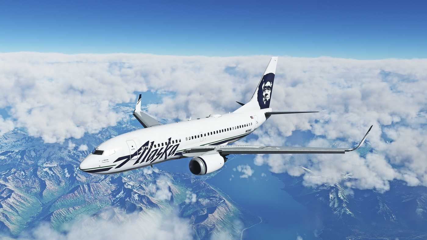 Alaska (Old Colors) (N619AS) [8K] - PMDG 737-700 for Microsoft Flight ...