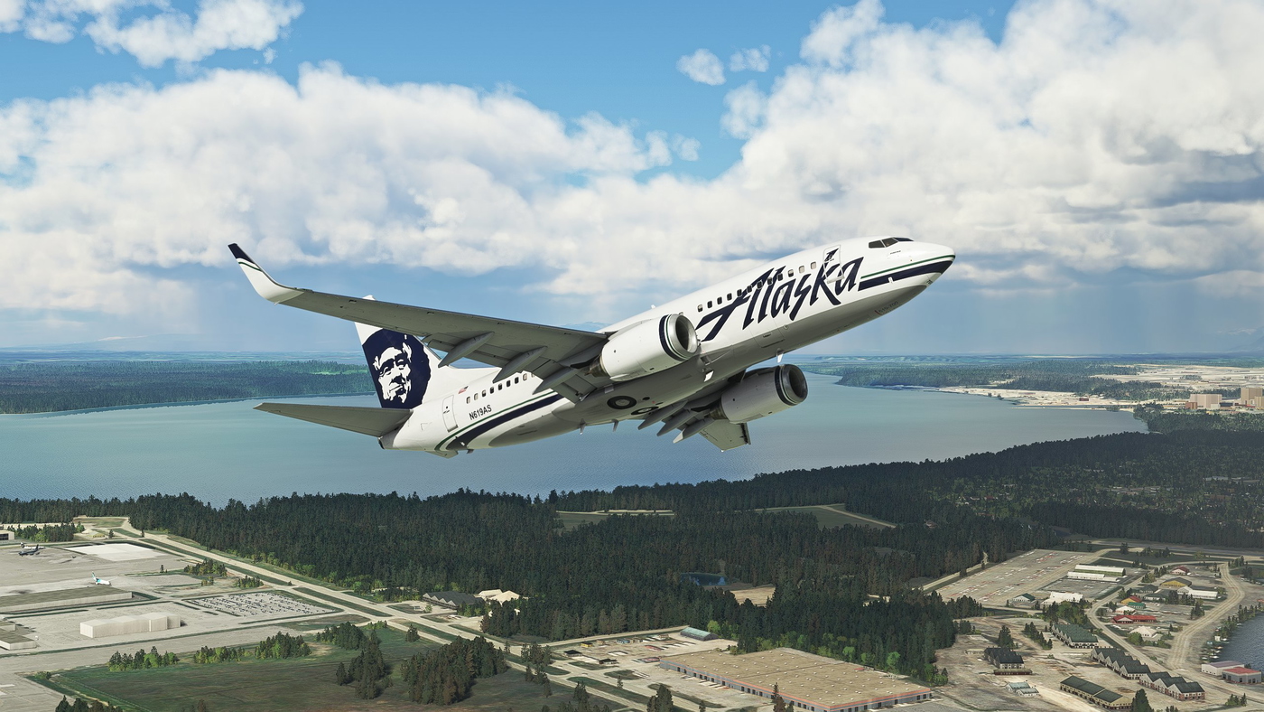 Alaska (Old Colors) (N619AS) [8K] - PMDG 737-700 for Microsoft Flight ...