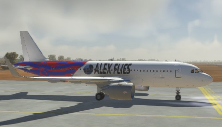 [A32NX] Alex Flies youtuber streamer livery for FBWA320 - MSFS Add-on ...