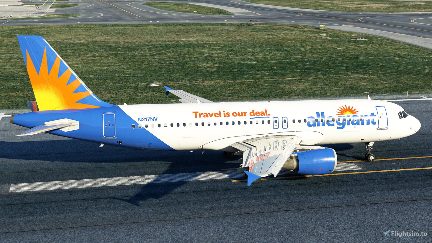 Allegiant Air Fenix A320 Old Livery Pack for Microsoft Flight Simulator ...