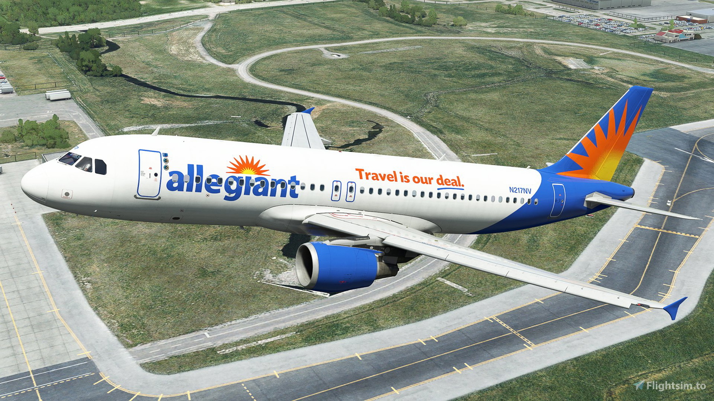 Allegiant Air Fenix A320 Old Livery Pack for Microsoft Flight Simulator ...