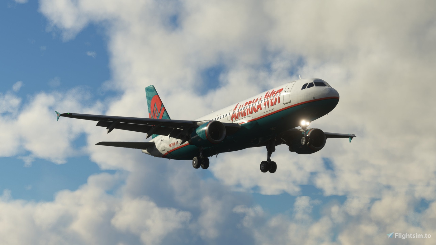 America West [8K] - Fenix A320 for Microsoft Flight Simulator | MSFS