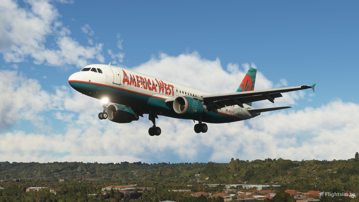 America West [8K] - Fenix A320 for Microsoft Flight Simulator | MSFS