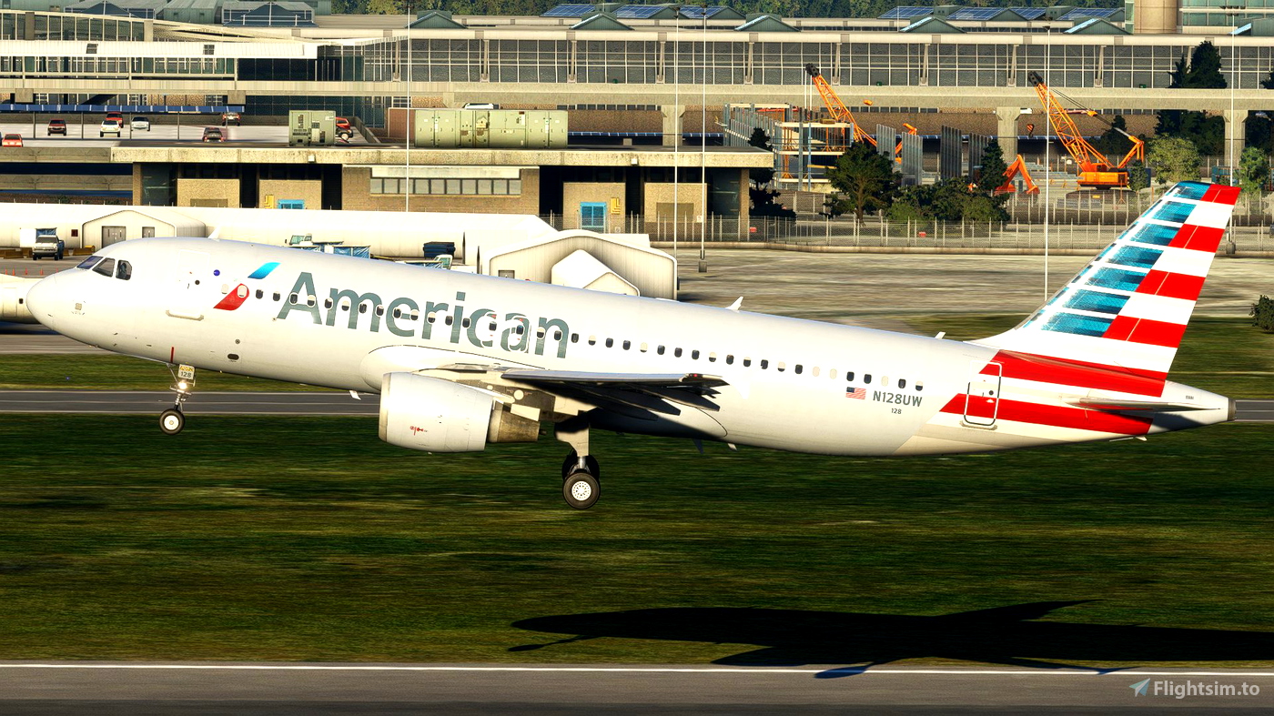 American Airlines Pack [w/ Interior] Fenixsim A320 [8K+4K] » Microsoft ...