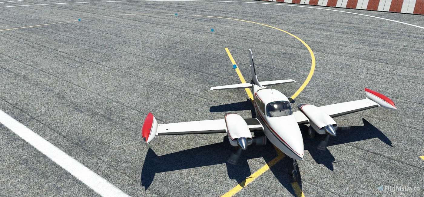 Animated Taxi Ribbon for Microsoft Flight Simulator | MSFS