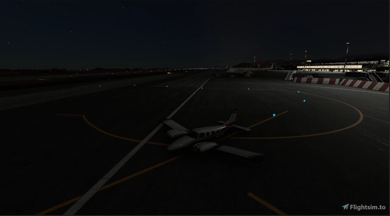 Animated Taxi Ribbon for Microsoft Flight Simulator | MSFS