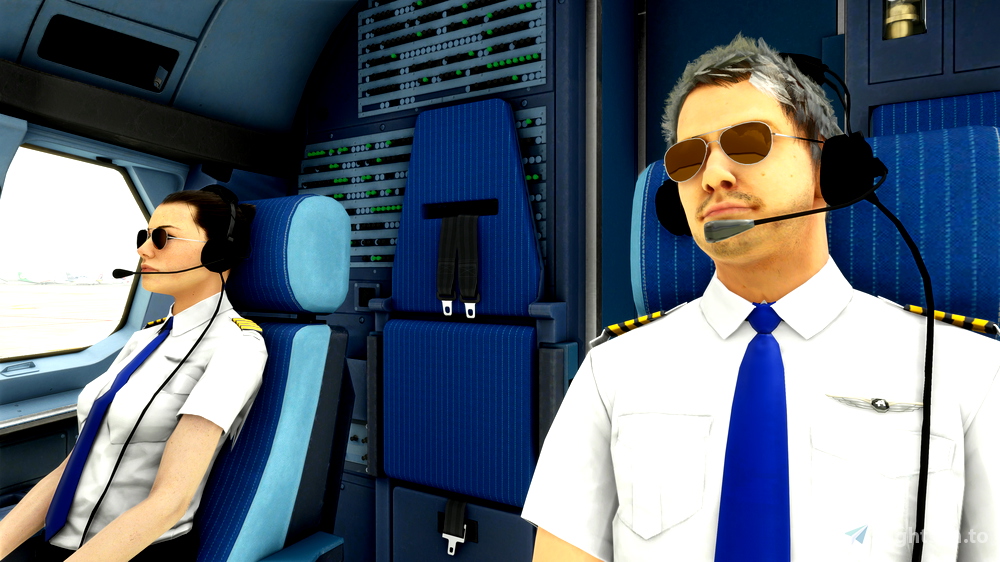 Asobo A320neo - Pilot & Copilot Avatar for Microsoft Flight Simulator ...