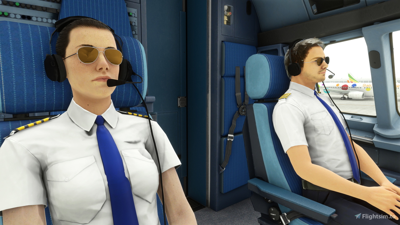 Asobo A320neo - Pilot & Copilot Avatar for Microsoft Flight Simulator ...