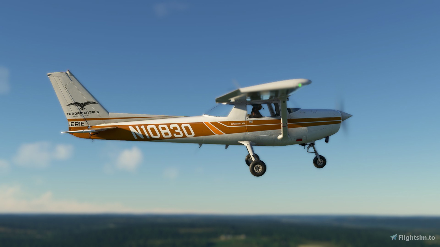 Asobo Cessna 152 - Fundamentals Flight Training N10830 for Microsoft ...