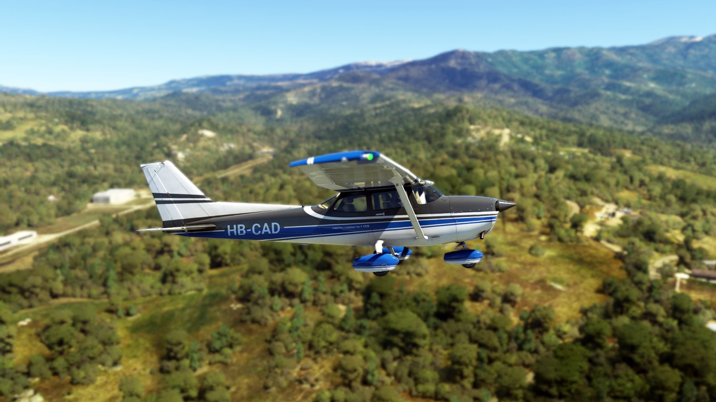 Asobo Cessna 172 Reims - Blue & Grey (G1000) for Microsoft Flight ...