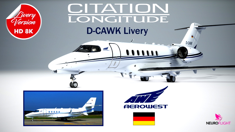 Citation Longitude Liveries for Microsoft Flight Simulator | MSFS ...