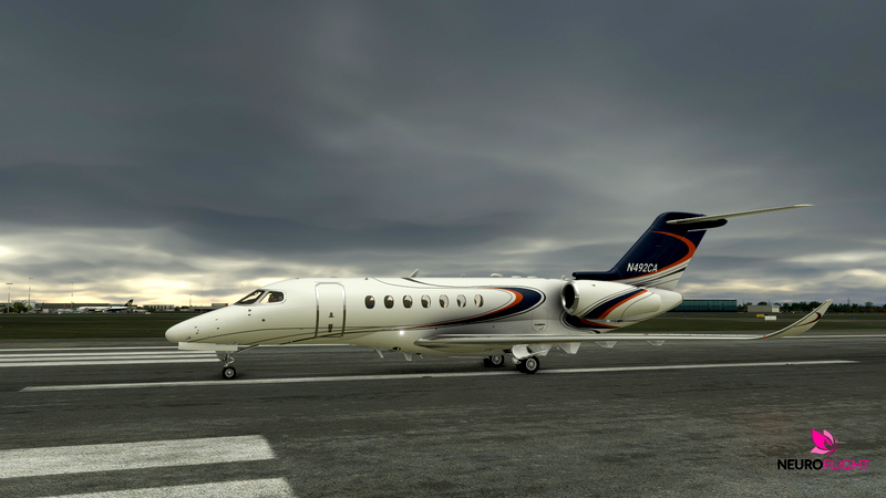 Asobo Citation Longitude N492CA livery 8K [by request] for Microsoft ...