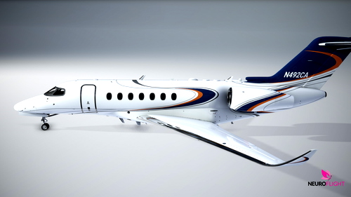Asobo Citation Longitude N492CA livery 8K [by request] » Microsoft ...