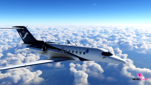Asobo Citation Longitude NOAA N49RF "Gonzo" Livery [8K] » Microsoft ...