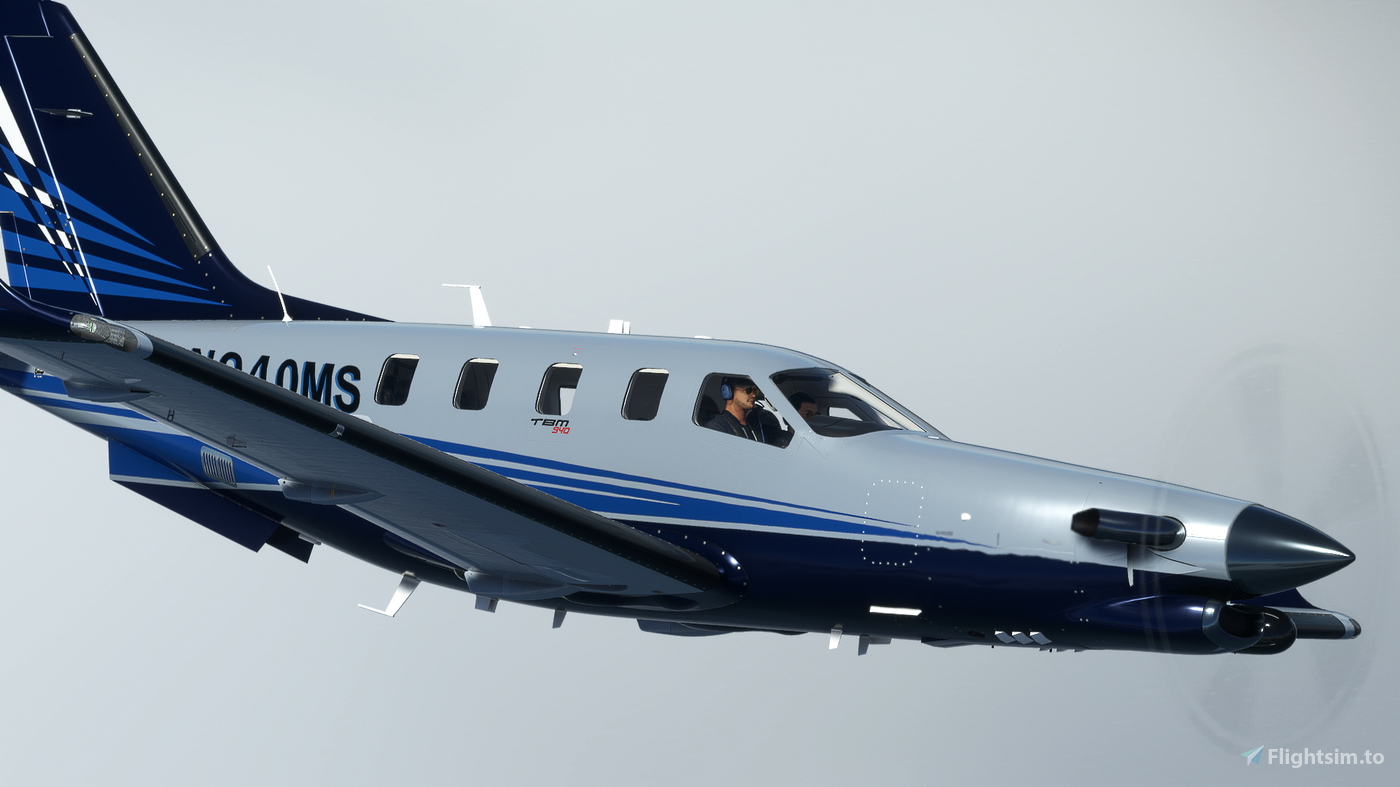 Asobo_tbm930_N940MS for Microsoft Flight Simulator | MSFS