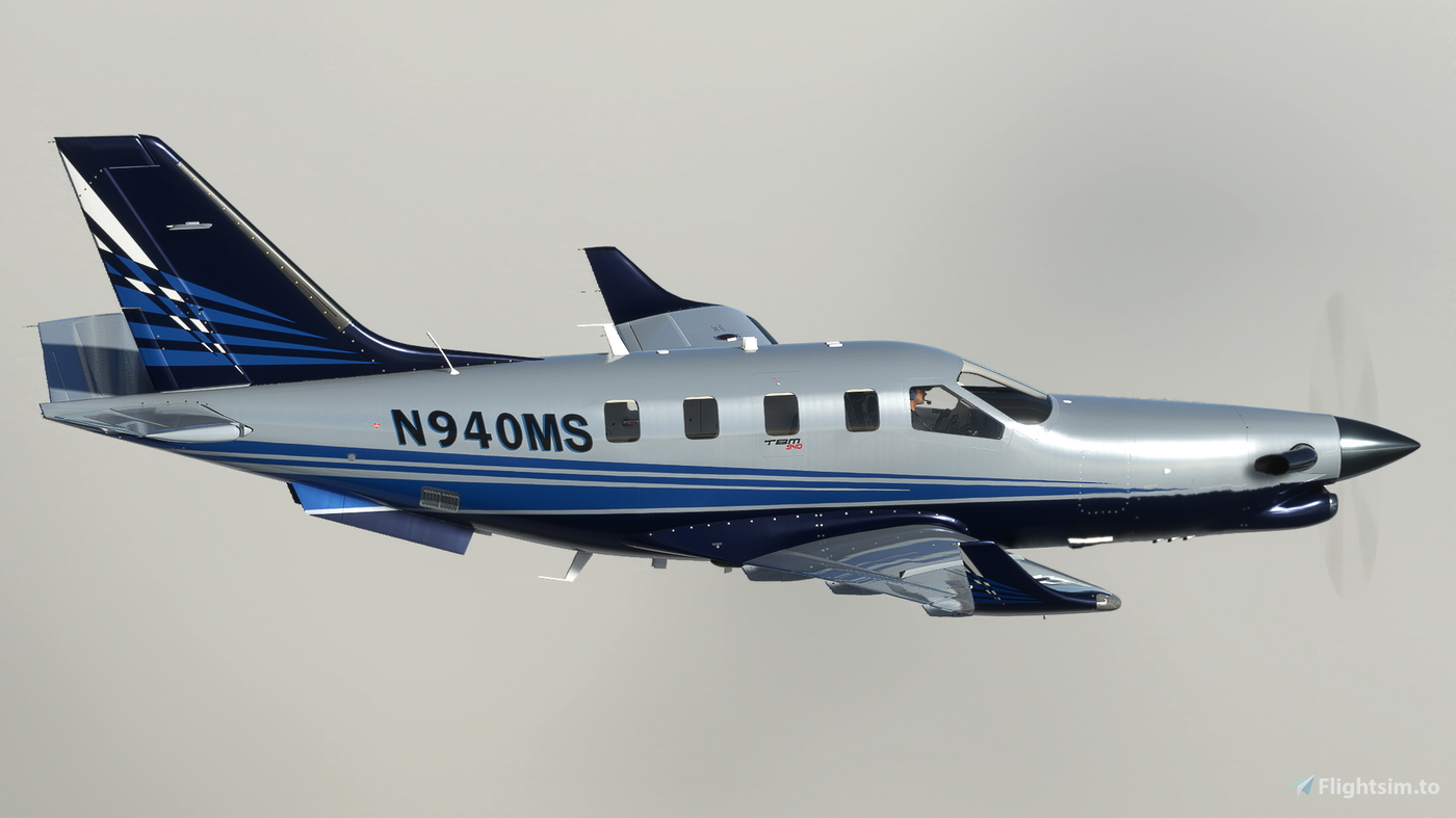 Asobo_tbm930_N940MS for Microsoft Flight Simulator | MSFS