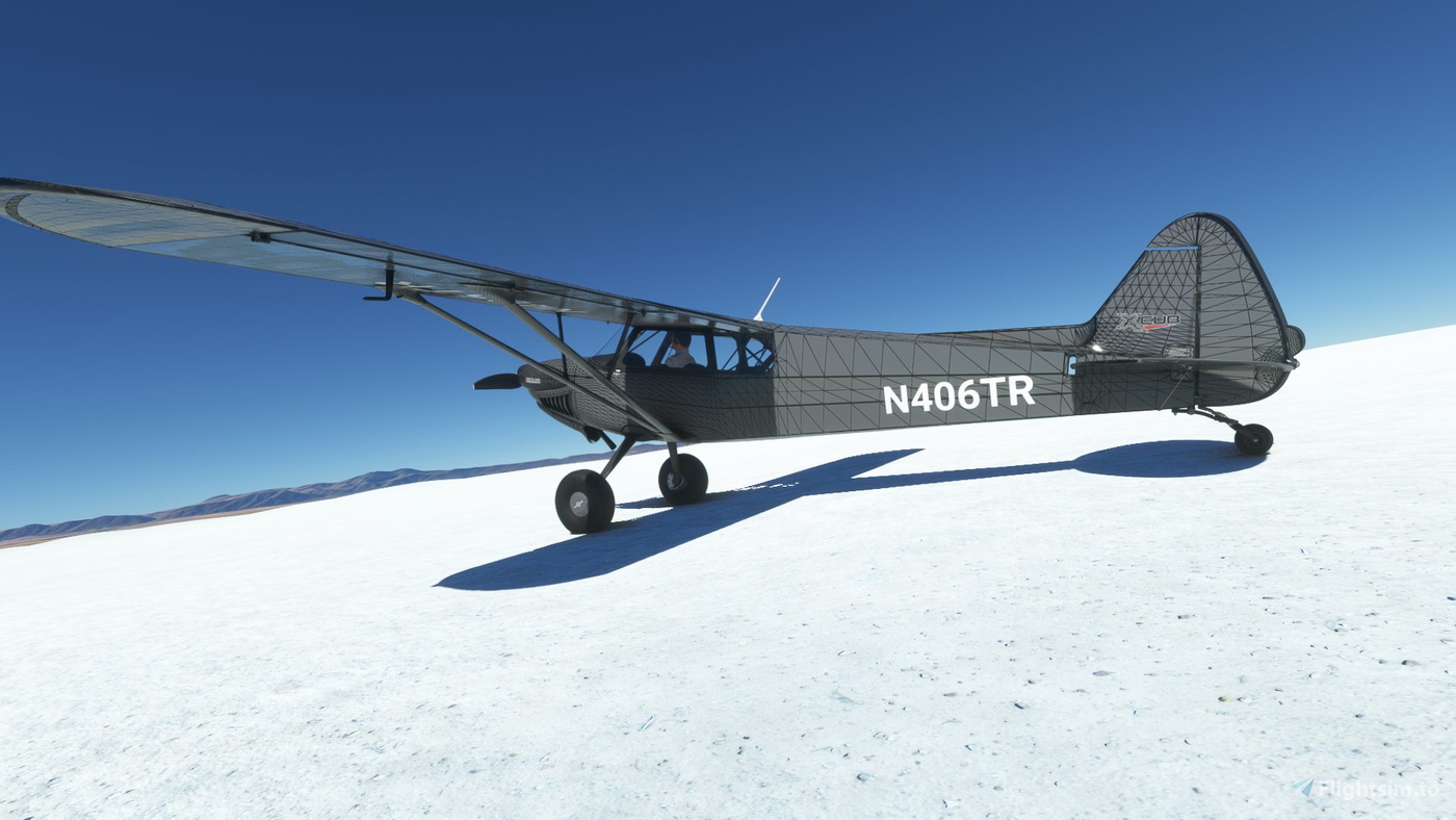 Asobo XCub UV Map Livery for Microsoft Flight Simulator | MSFS