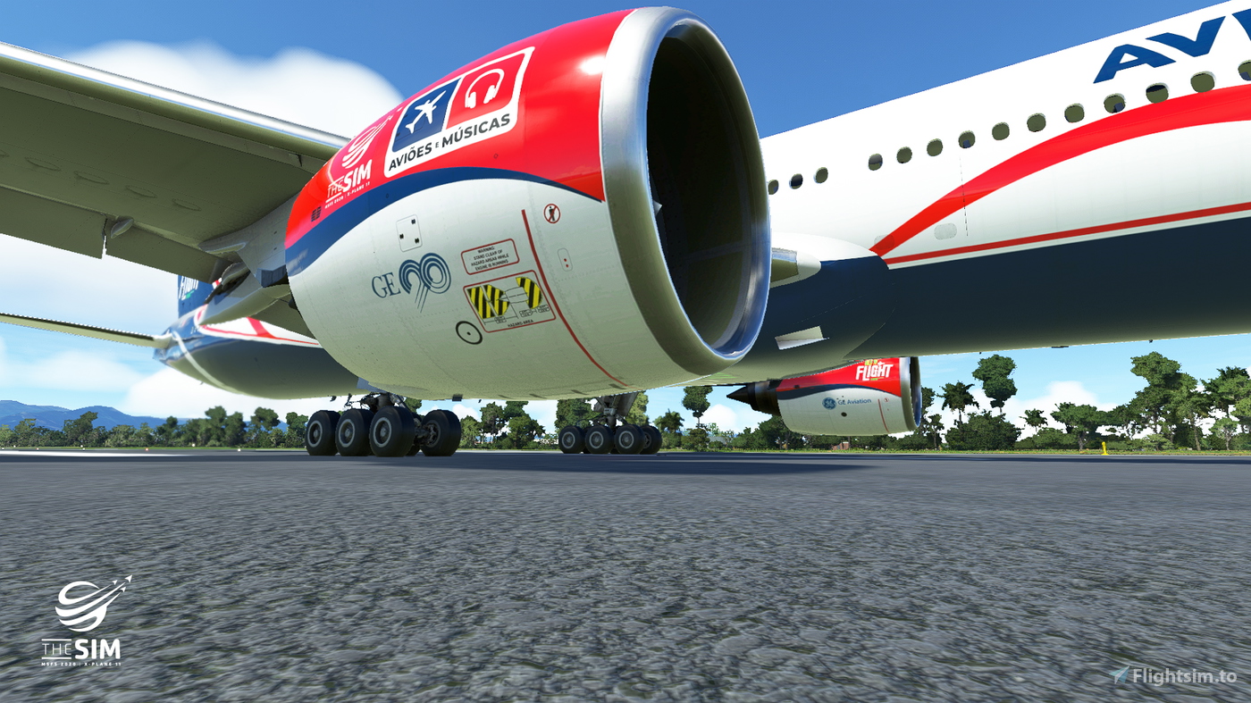 AVIÕES E MÚSICAS - Boeing 777-300ER Capitain Sim for Microsoft Flight ...